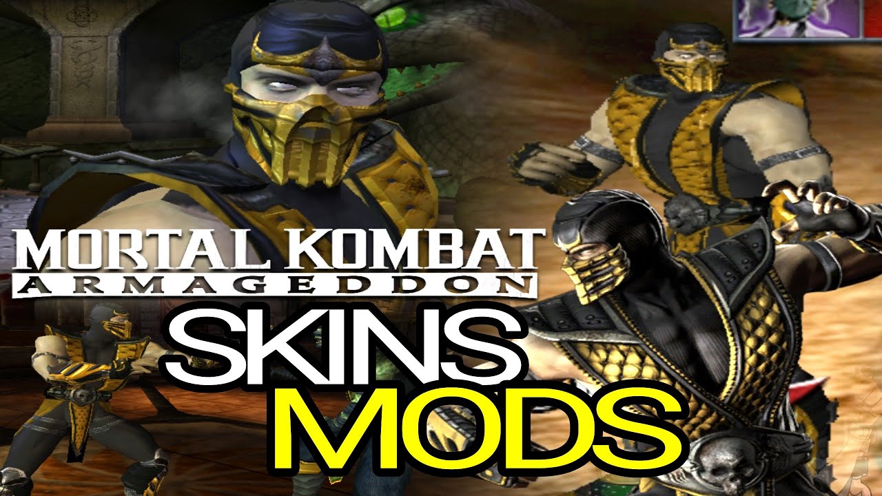 Scorpion Mk vs Dc Skins Mods (Mod Mortal Kombat Armageddon Wii)Mod ...