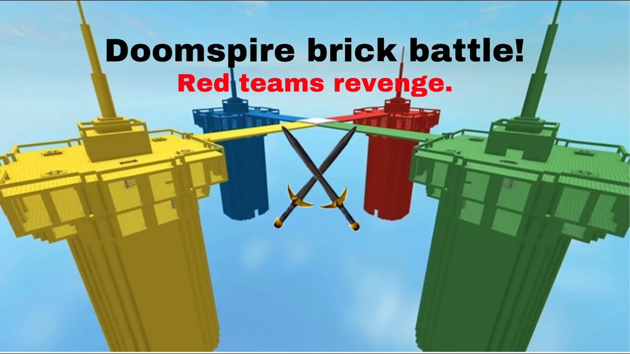ROBLOX DOOMSPIRE BRICKBATTLE | RED TEAMS REVENGE! - YouTube