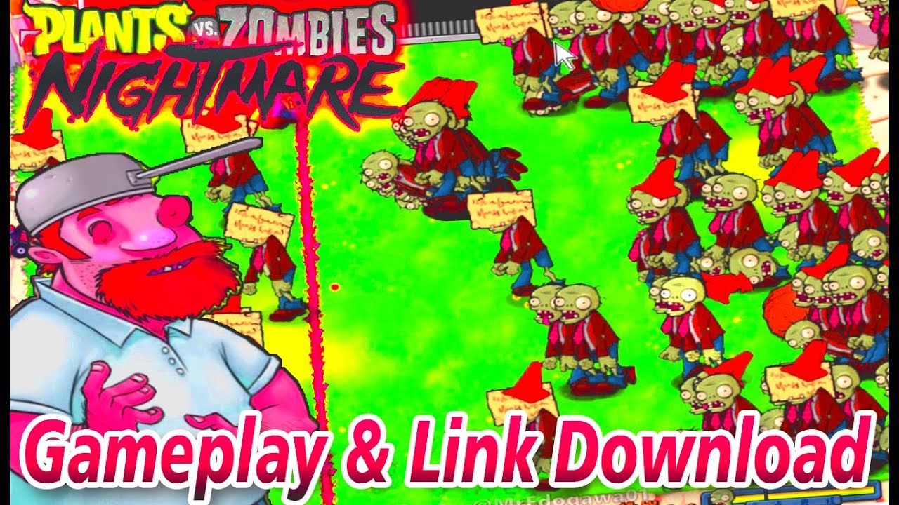 Plants Vs Zombies Nightmare Mode - PC Gameplay & Link Download - YouTube
