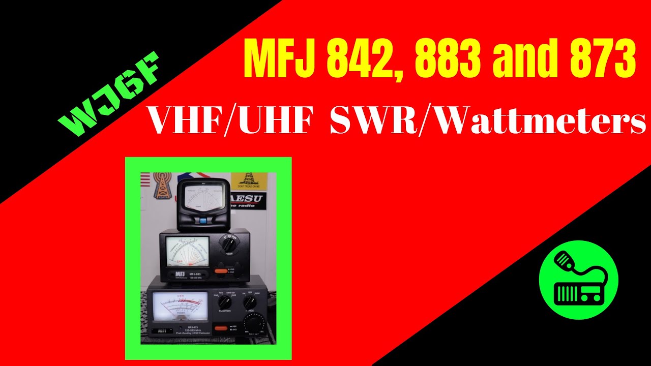 VHF and UHF SWR/Wattmeter Overview and Demonstration - YouTube