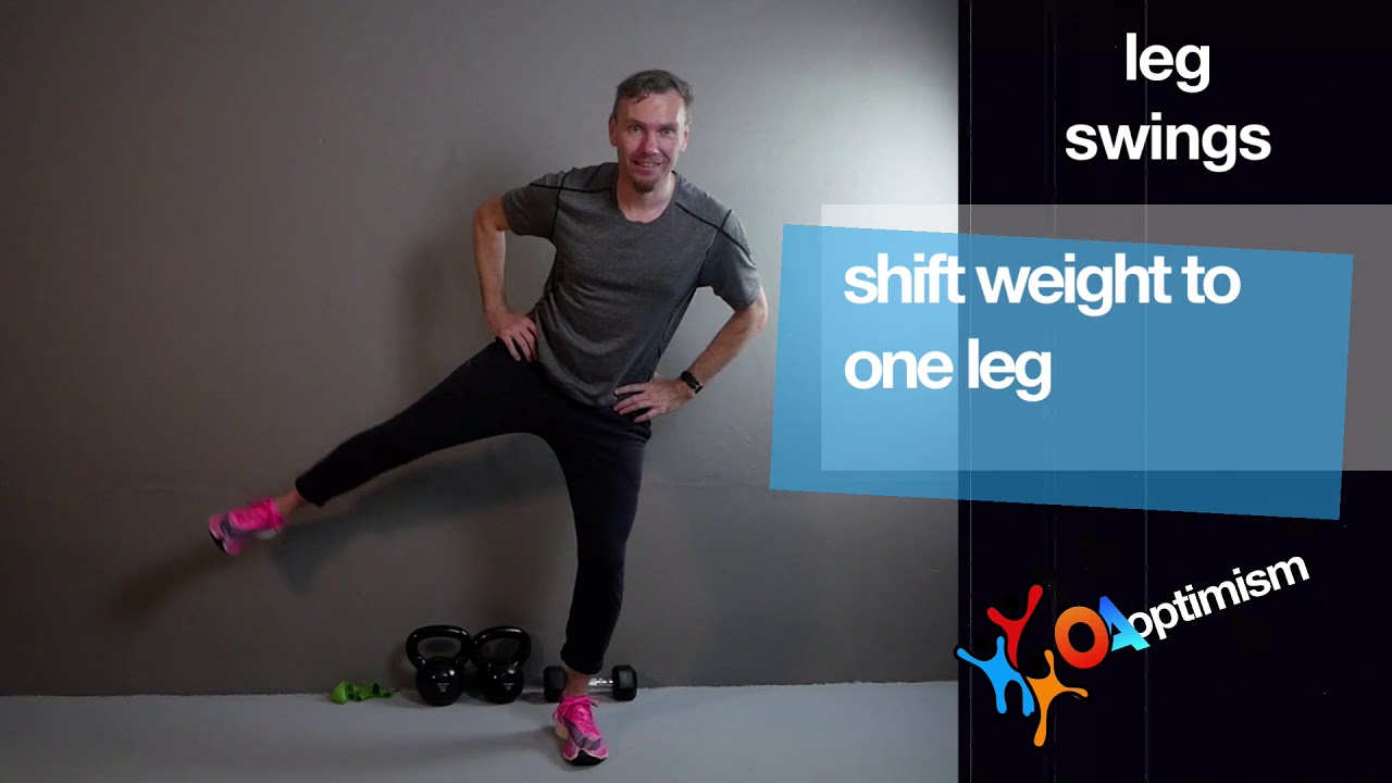 lateral leg swings no wall - YouTube