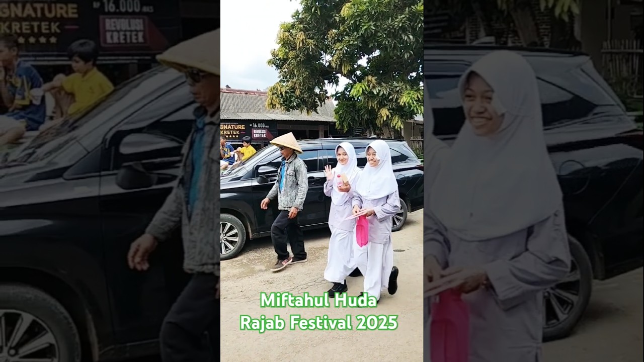 Miftahul Huda Rajab Festival 2025 #santrikeren - YouTube