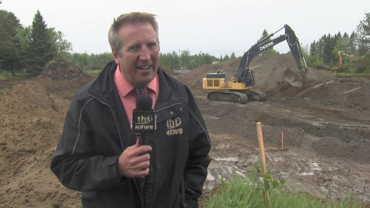 New secondary access road at Fort William Historical Park - YouTube