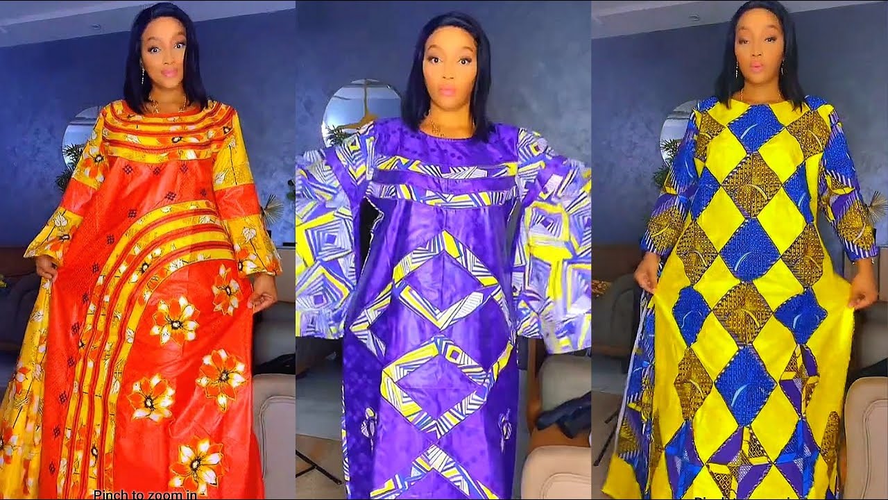 DE BELLES MODÈLES EN MIX-MATCH PAGNE/ANKARA AVEC D'AUTRES TISSUS. PRÊT ...