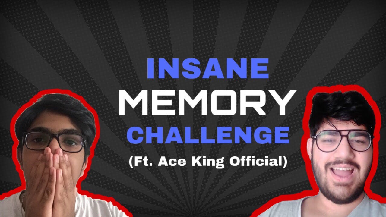 Insane Memory Challenge! (Ft. Ace King Official) - YouTube