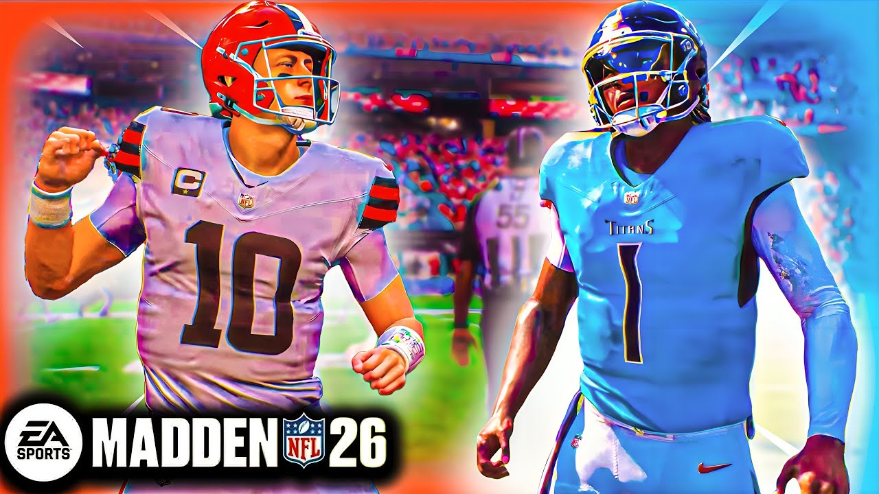 Number ONE NFL Draft Picks COLLIDE! | Madden 26 Cleveland Browns ...