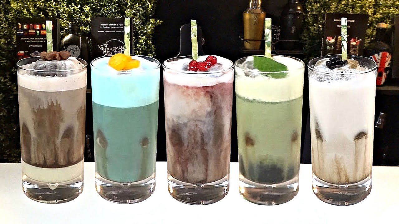 5 Bebidas con RASPADOS o GRANIZADOS de CAFE que tienes que probar ☕ - YouTube