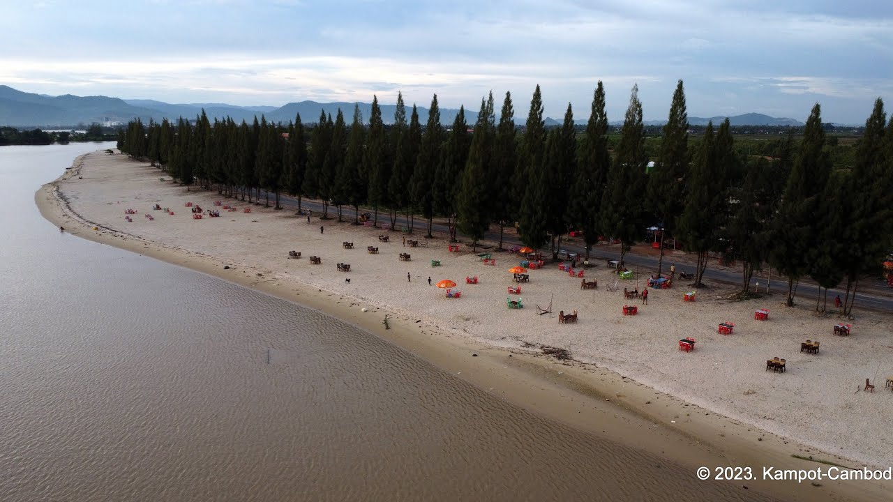Koh Smao Beach in Kampot, Cambodia. - YouTube