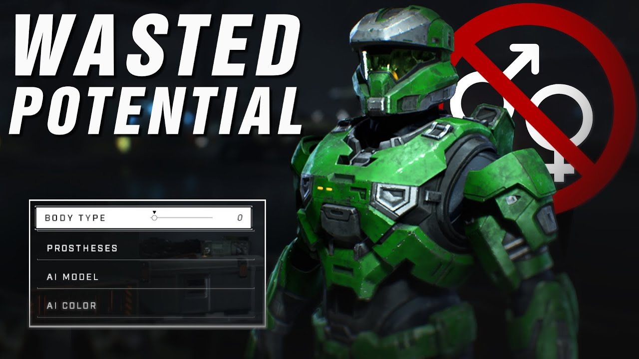 Halo Infinite's Body Type Selector Isn't Great - YouTube