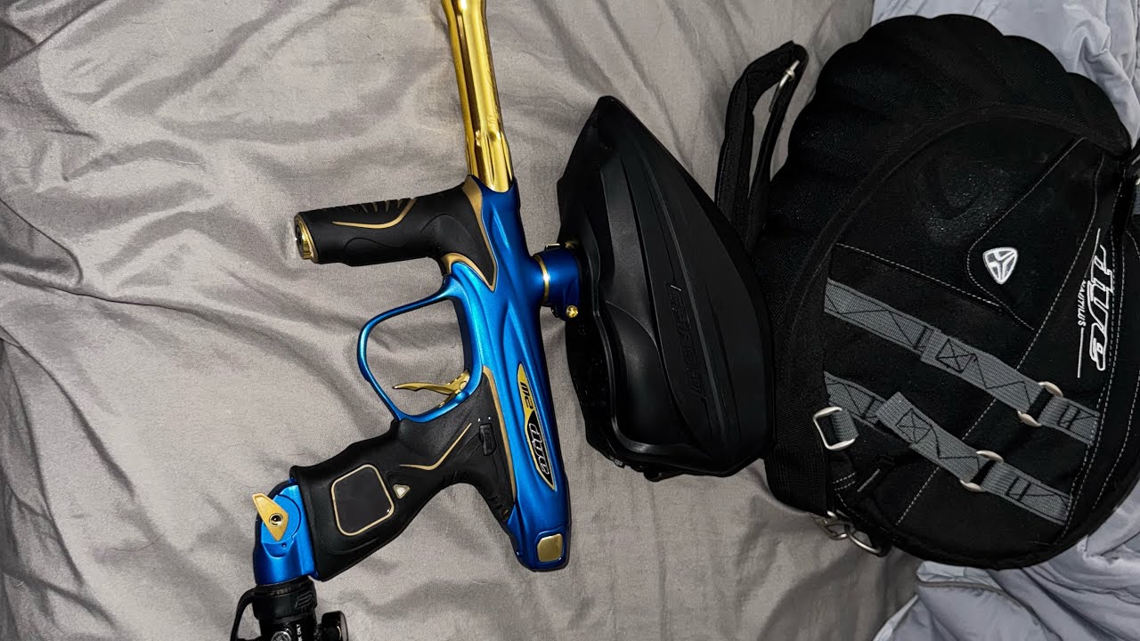 New to me Dye M2 shooting some semi auto - YouTube