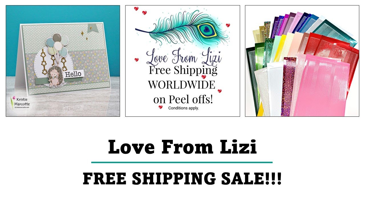FREE SHIPPING Peel Off Special | Love From Lizi | LIMITED TIME - YouTube