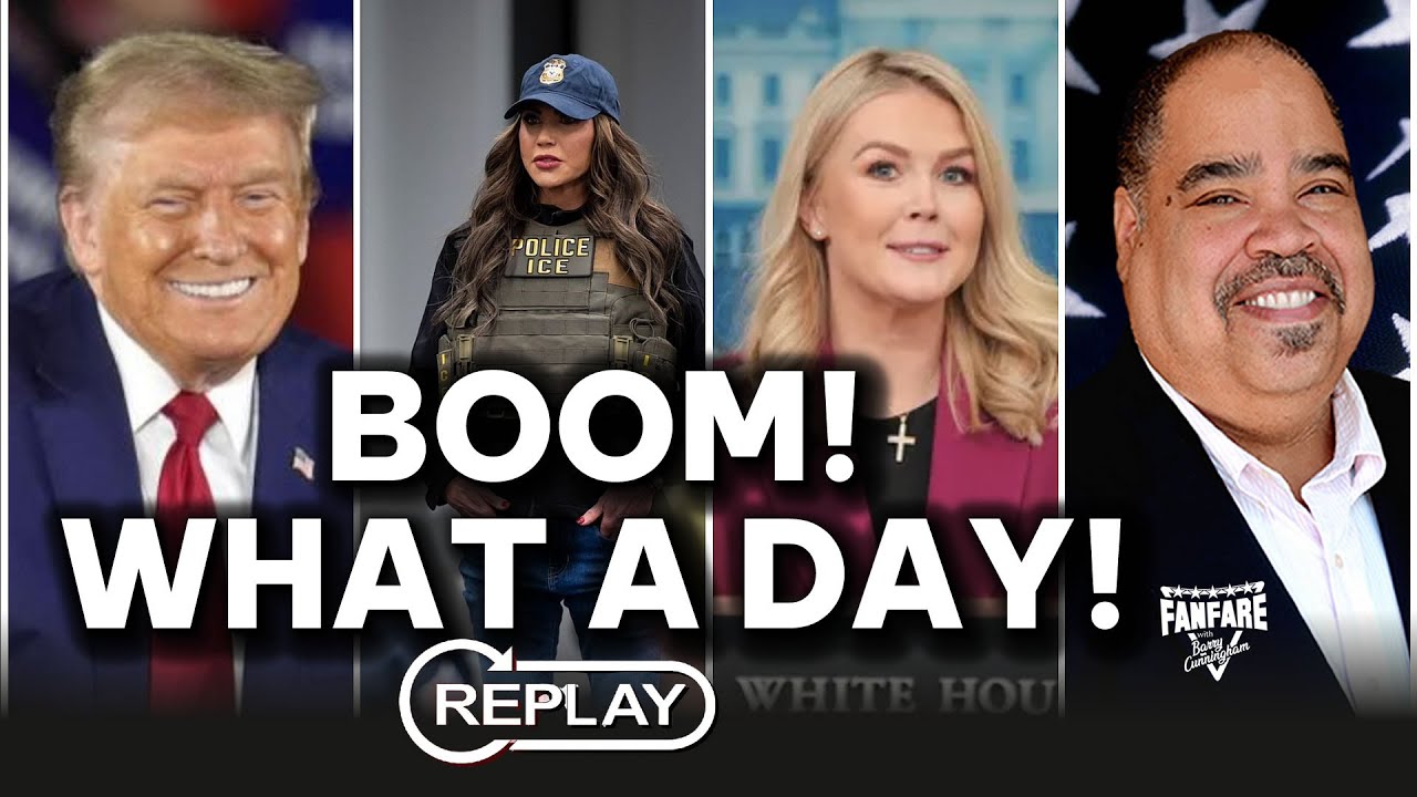 TRUMP DAILY BRIEFING: LIBS GOING CRAZY | KRISTI NOEM INTERVIEW ...