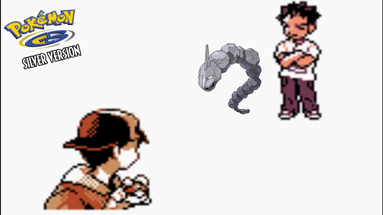 Pokemon Silver - Pewter City's Gym Leader Brock - YouTube