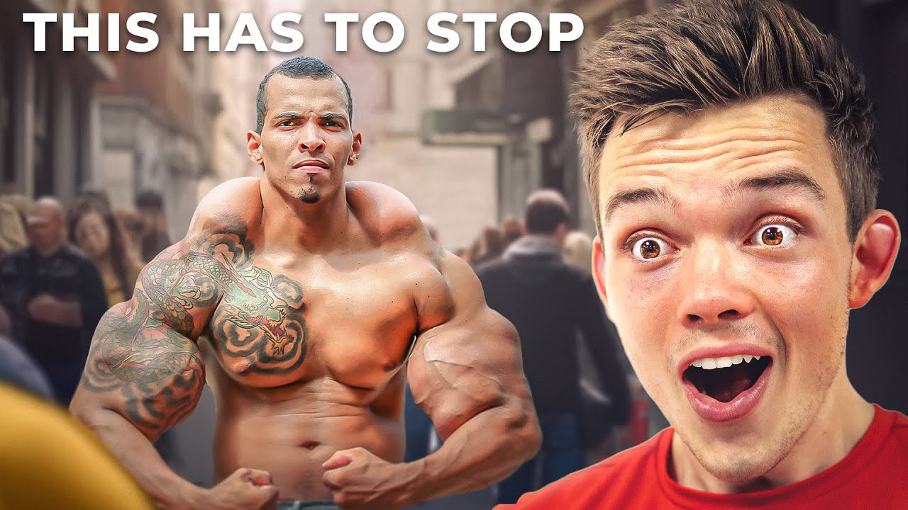 The Bodybuilder With Fake Muscles - YouTube