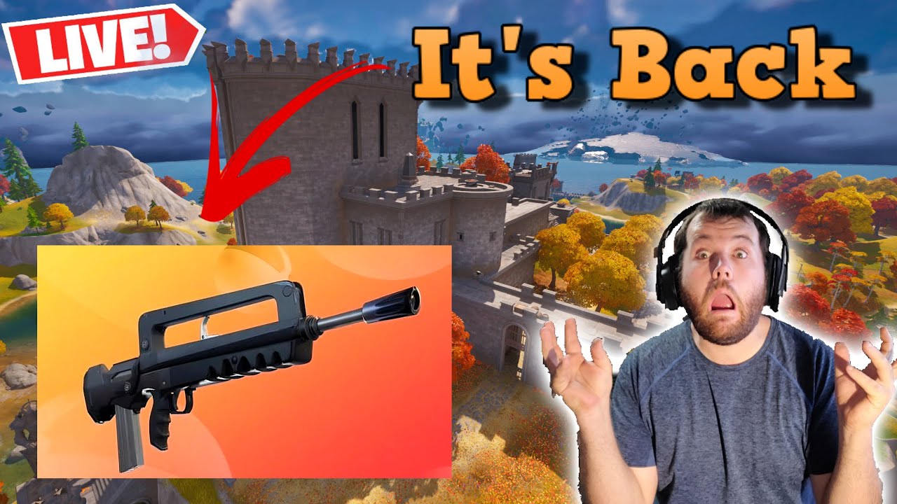 Burst Assault Rifle is Back (live) - YouTube