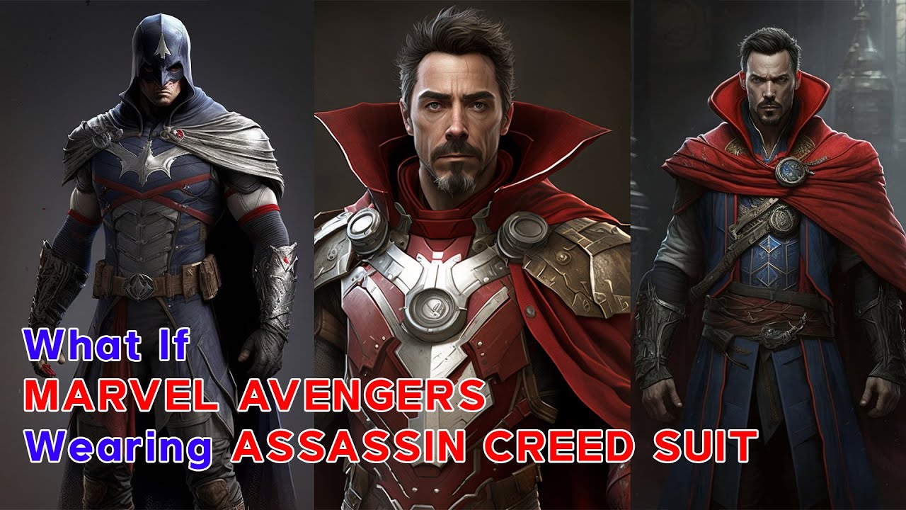 What If Marvel Avengers Superheroes Wearing Assassin Creed Suit - YouTube