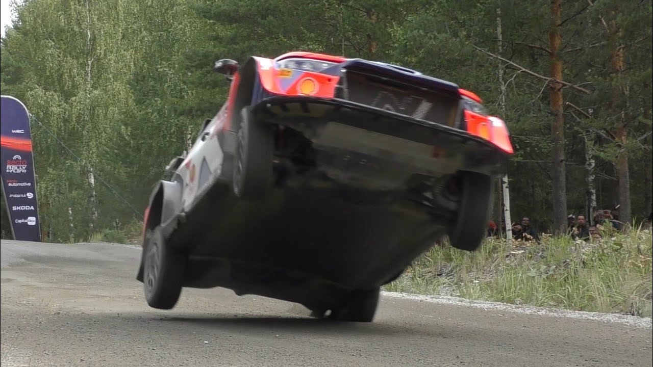 WRC Rally Finland 2024 - INSANE JUMPS - YouTube