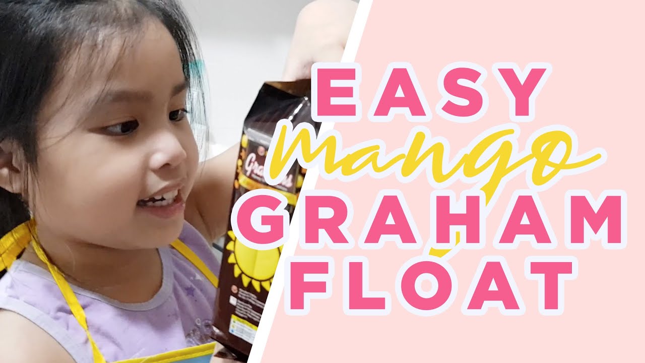 Yumi's Mango Graham Float - Easy Recipe for Kids - YouTube