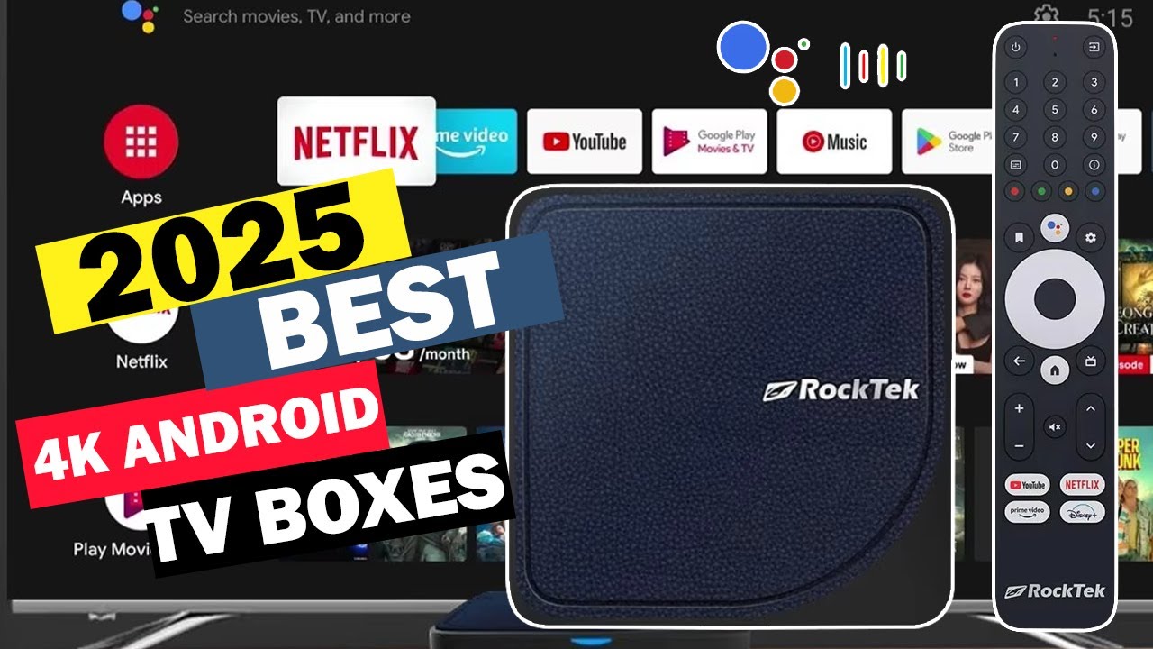 Top 5: Best 4K Android TV Boxes (2025) - YouTube