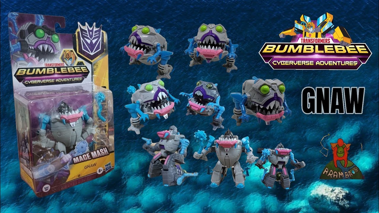 Transformers Toys : Cyberverse and Titan Return GNAW - YouTube
