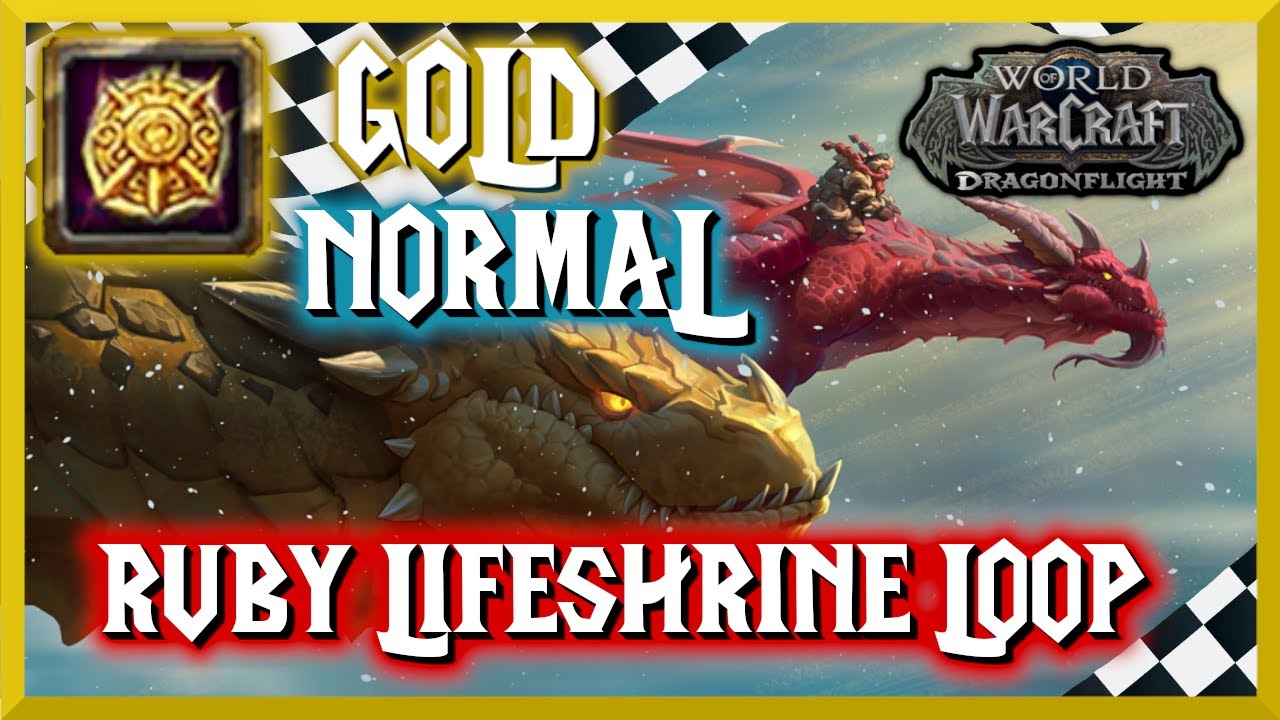 Ruby Lifeshrine Loop Race Normal Gold - Waking Shores - World of ...