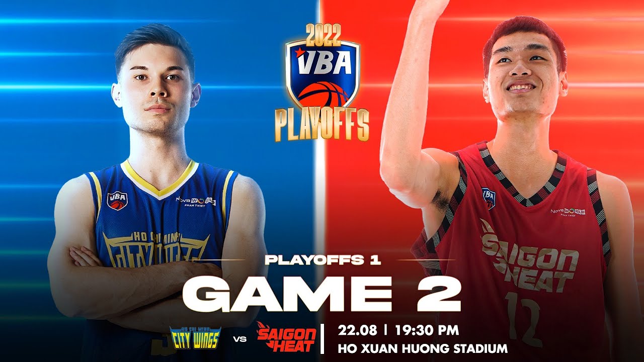 [TRỰC TIẾP] VBA 2022 | BÁN KẾT 1 | GAME 2: Hochiminh City Wings vs ...