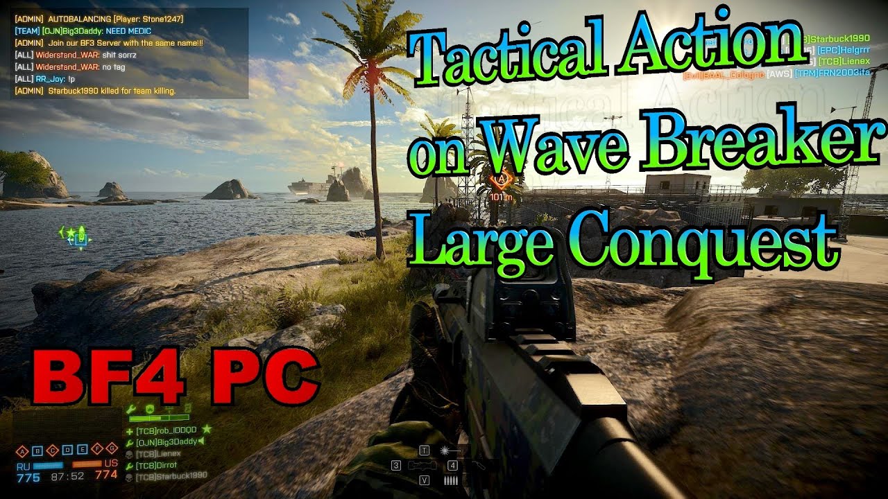 Battlefield 4 Multiplayer: Tactical Action on Wave Breaker Large ...
