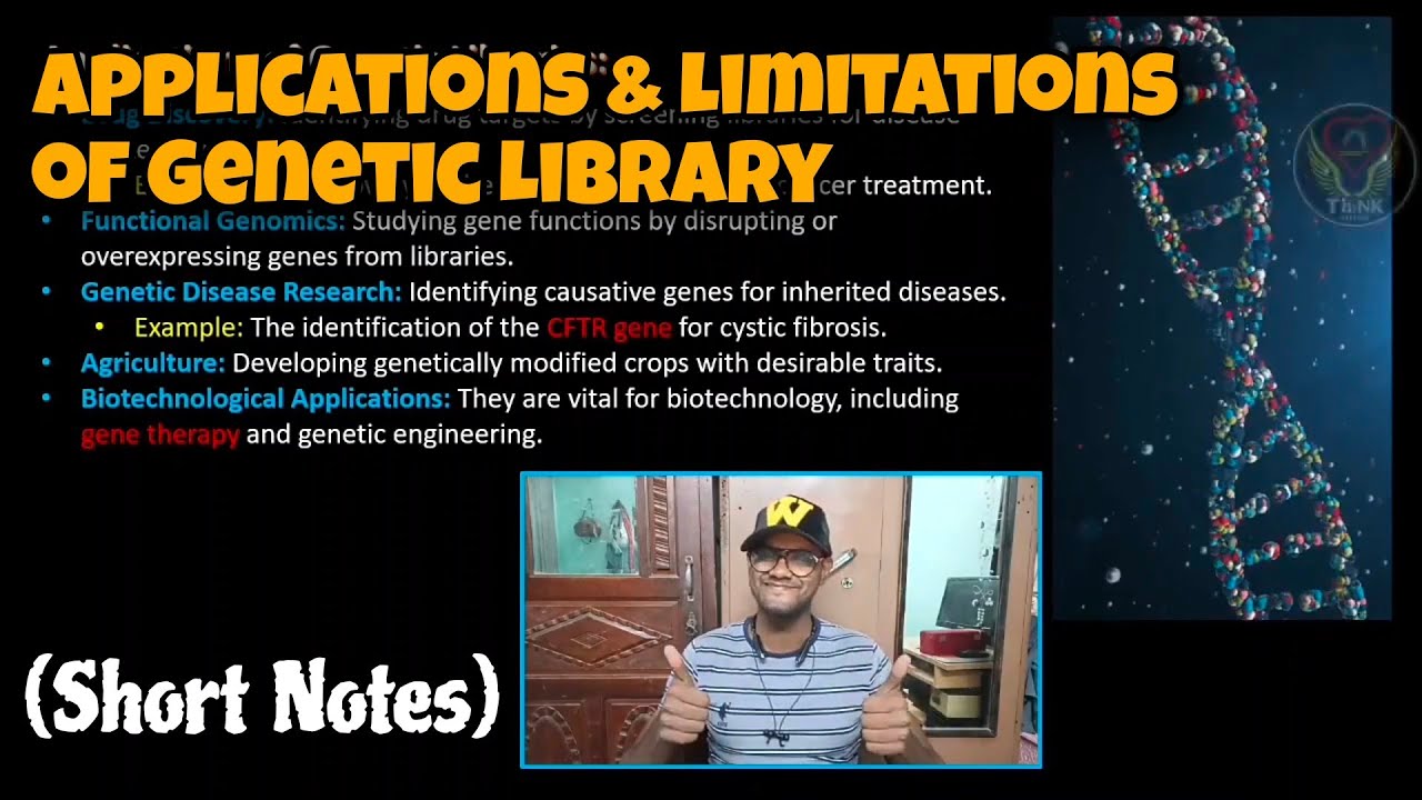 Applications & Limitations of Genetic Libraries | Tamil | Genetic ...