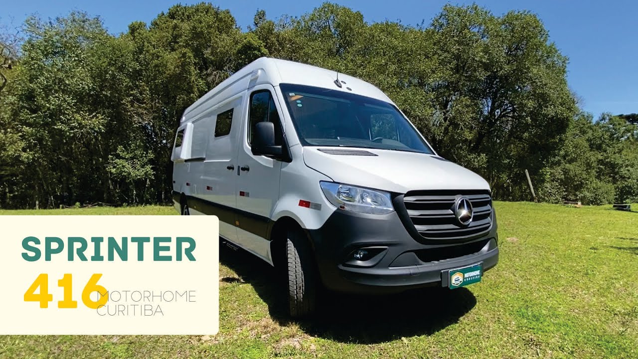 Sprinter 416 - Montagem Motorhome Curitiba - YouTube