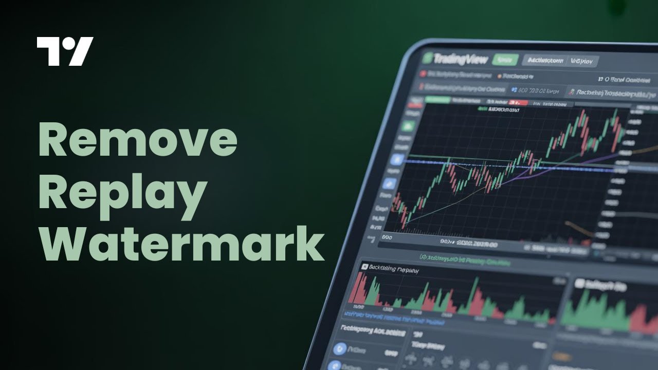 How to Remove Replay Watermark on TradingView - YouTube