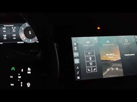 2025 Land Rover Range Rover Velar: Electronic Gear Shifter & Parking Brake Operation