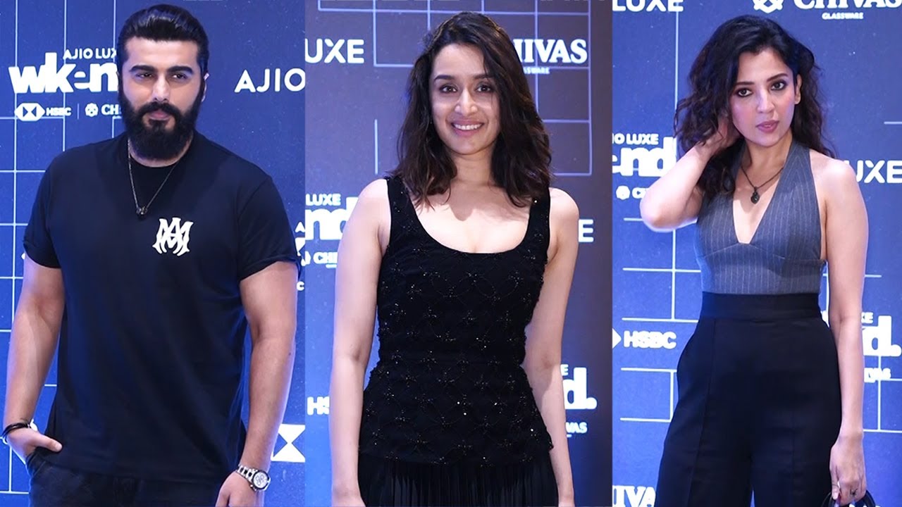 Shraddha Kapoor, Arjun Kapoor & More Celebrity At Fashion Show Of Ajio ...