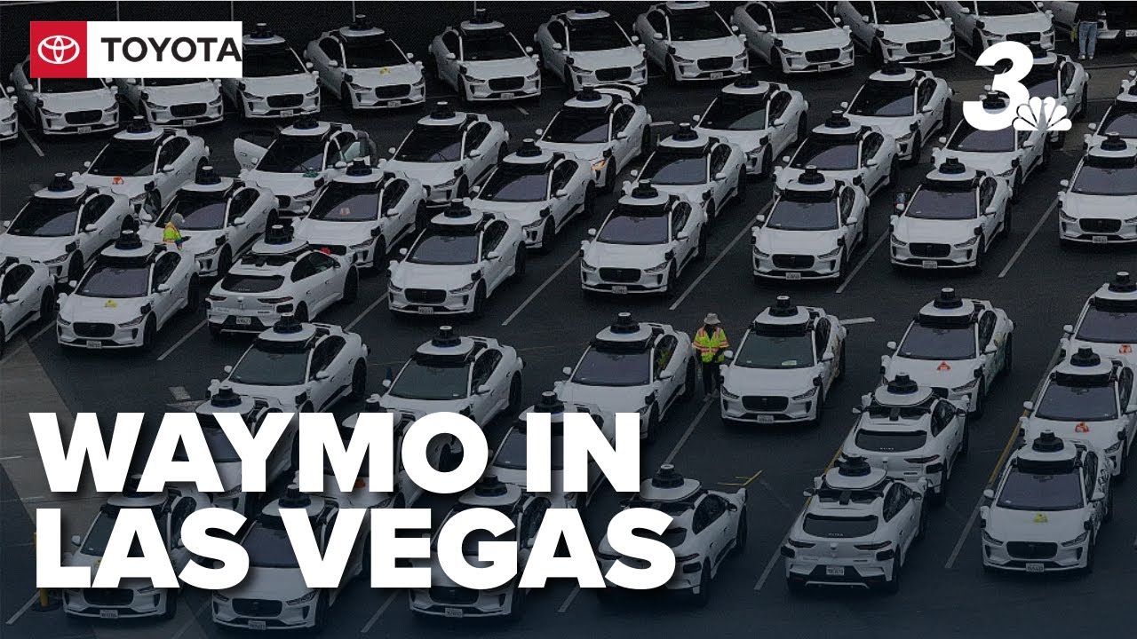 Waymo prepares to launch self-driving cars in Las Vegas - YouTube