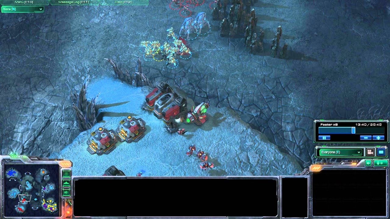 StarCraft II worker rush [1080p] - YouTube