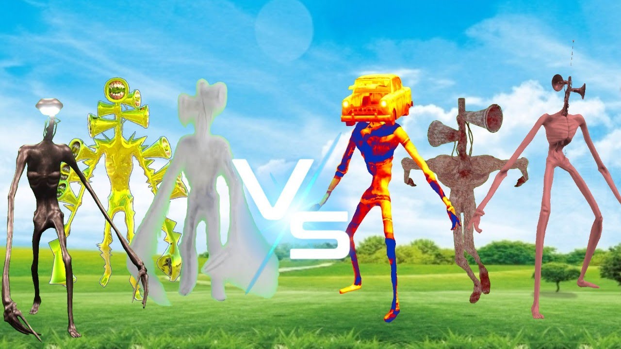 Biệt đội siêu anh hùng #57. Team Siren Head 999 Gold VS Team Siren Head ...