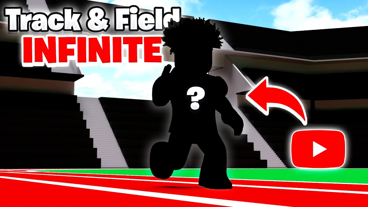 I Ran Roblox Track As A Under Cover Content Creator In Track And Field ...