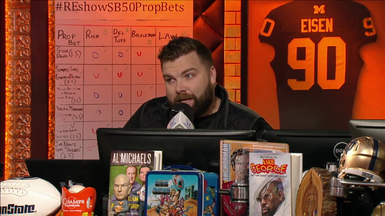 Chris Law Makes Christian Hackenberg Bet With Rich - 2/7/17 - YouTube