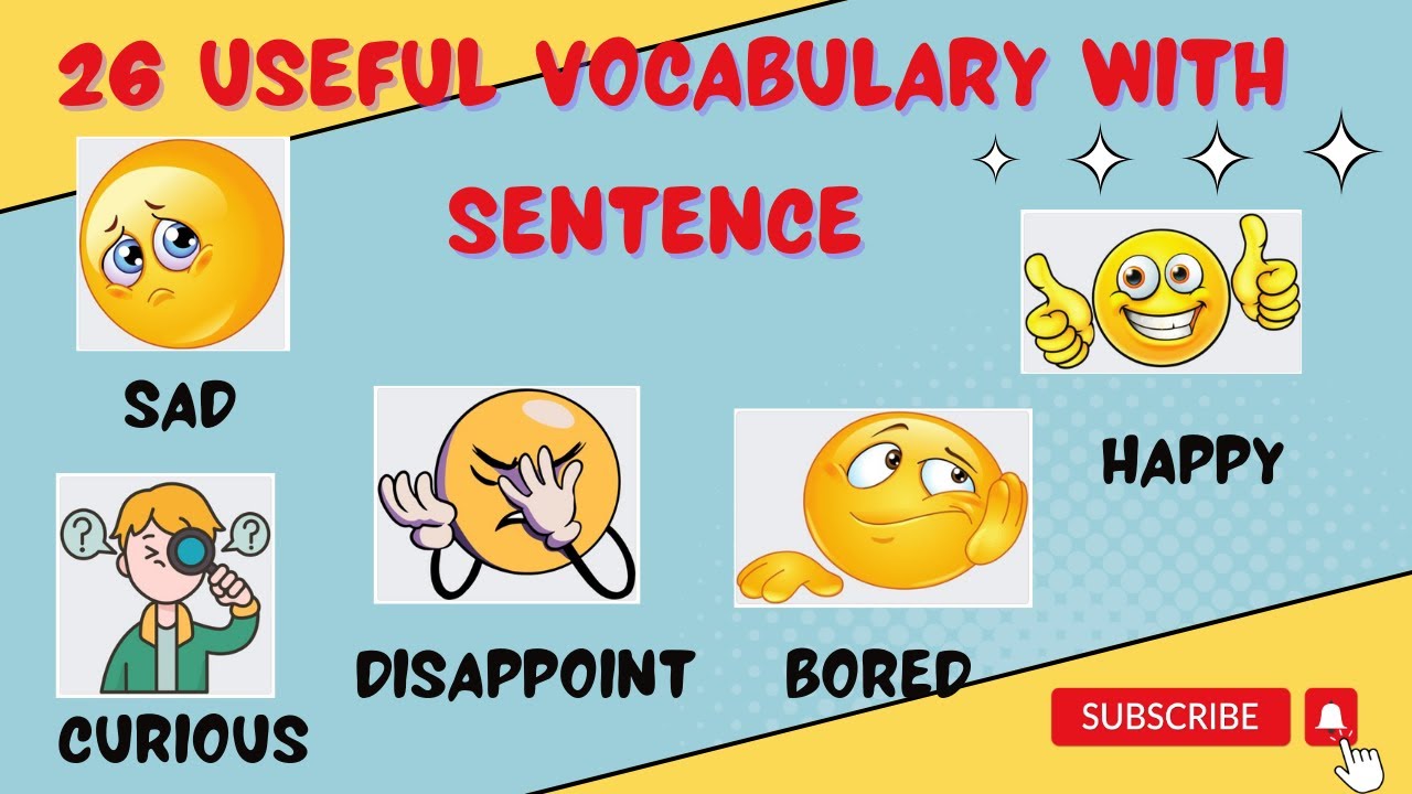 26 Useful English Vocabulary Words With Sentences | Improve Your ...