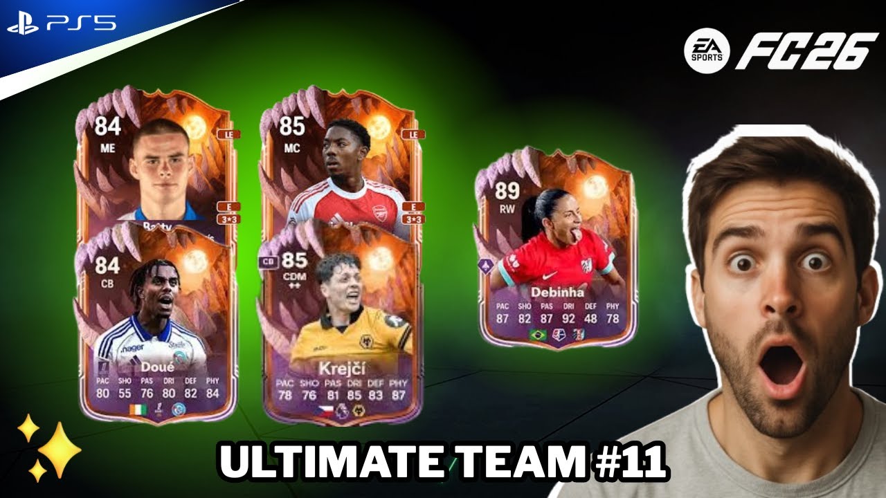 🔥 BUILDING THE BEST TEAM EVER in ULTIMATE TEAM! | FC 26 Live PS5 [4K60 ...