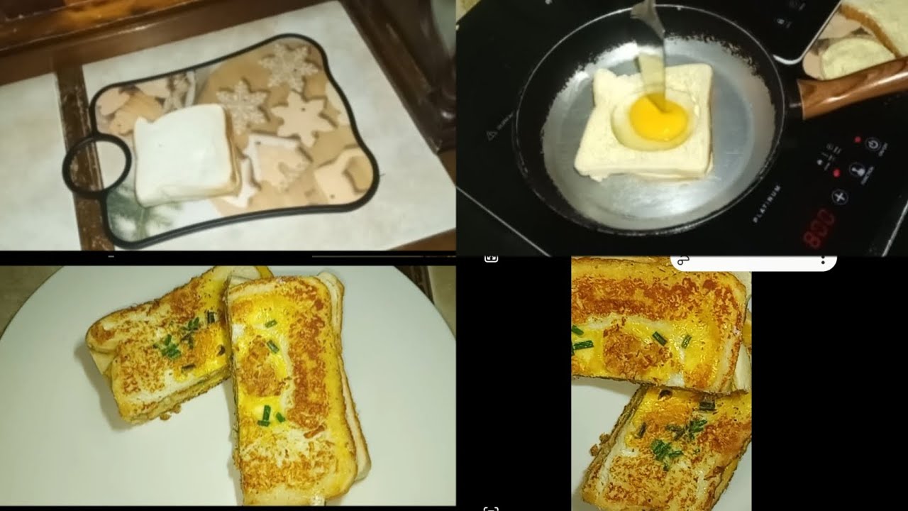 this recipe is so delicious ,simple and easy toast - YouTube