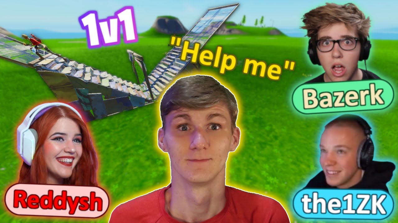 I 1v1ed Famous Streamers & YouTubers - YouTube