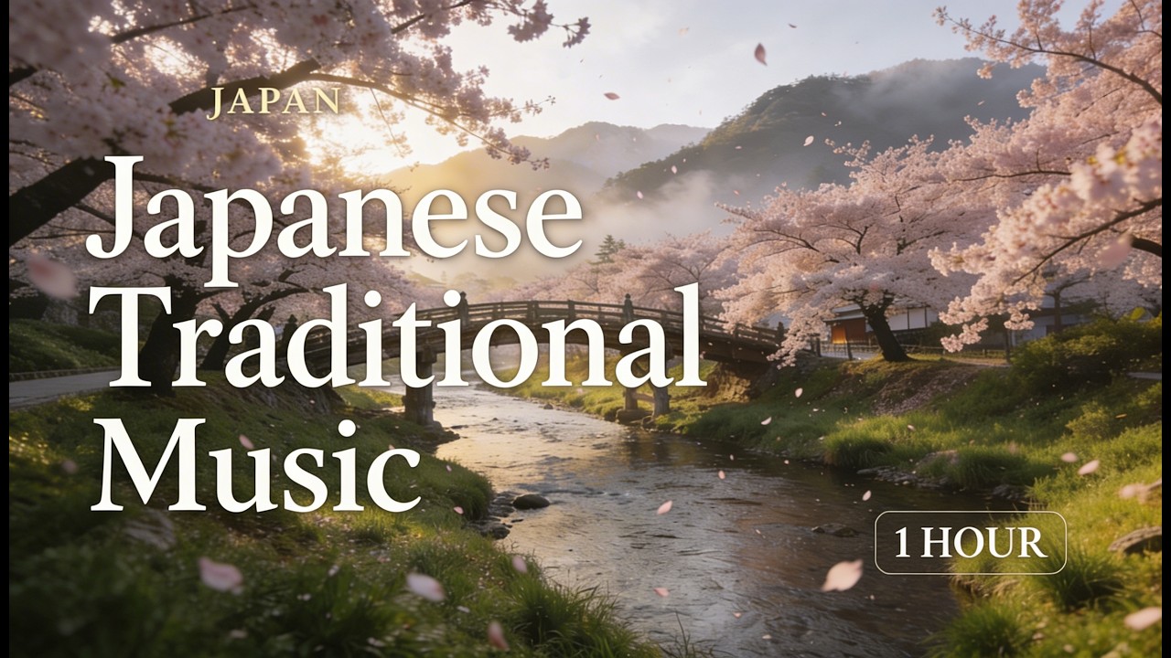Japanese Traditional Music — 1 Hour Relaxation & Meditation | Koto ...