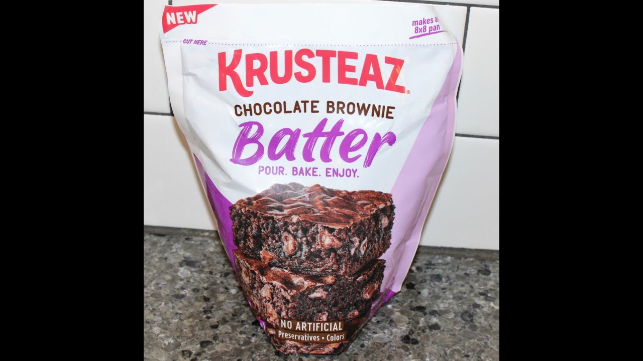 Krusteaz Chocolate Brownie Batter Review - YouTube