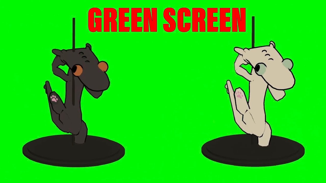 POLE Dancing Toothless Green Screen - YouTube