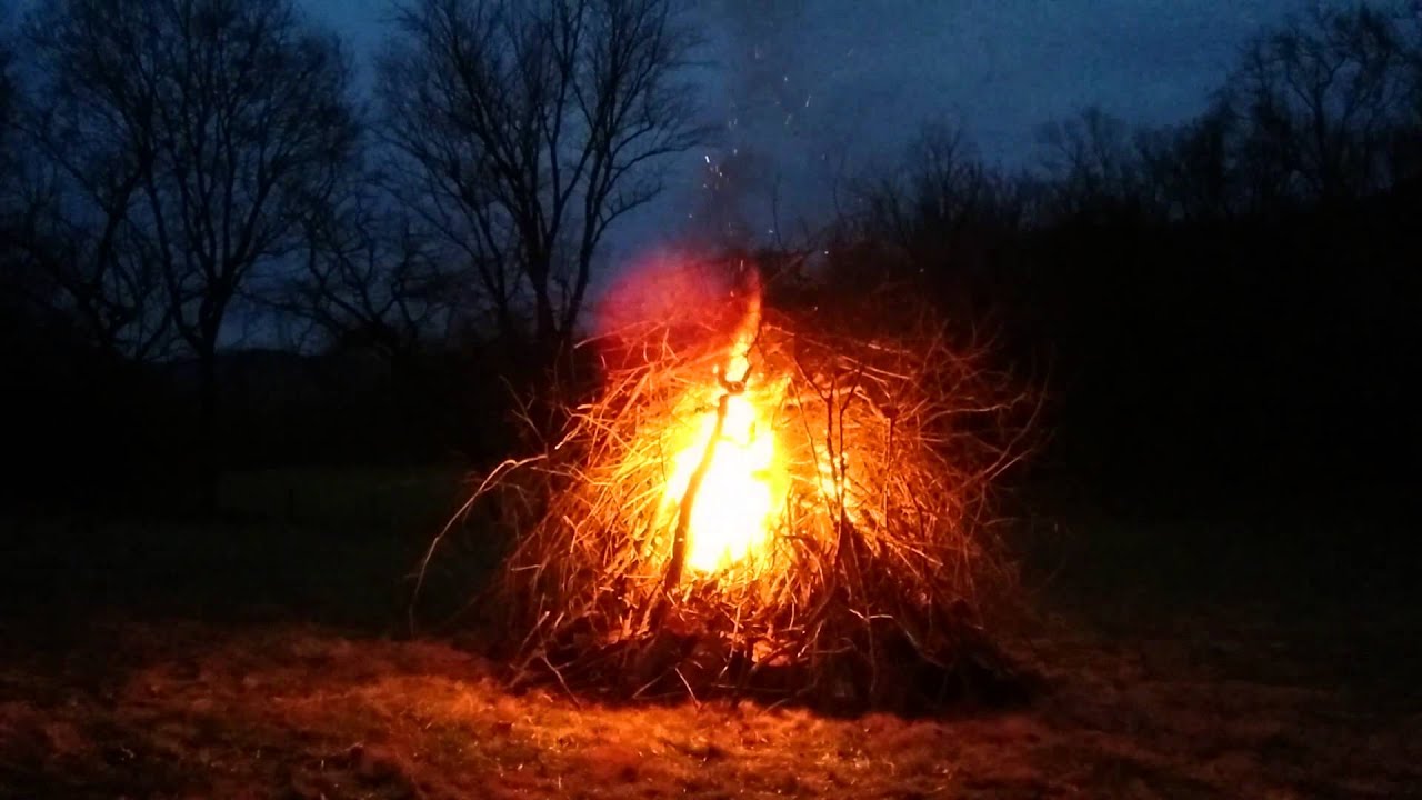 2014 winter solstice bonfire - YouTube