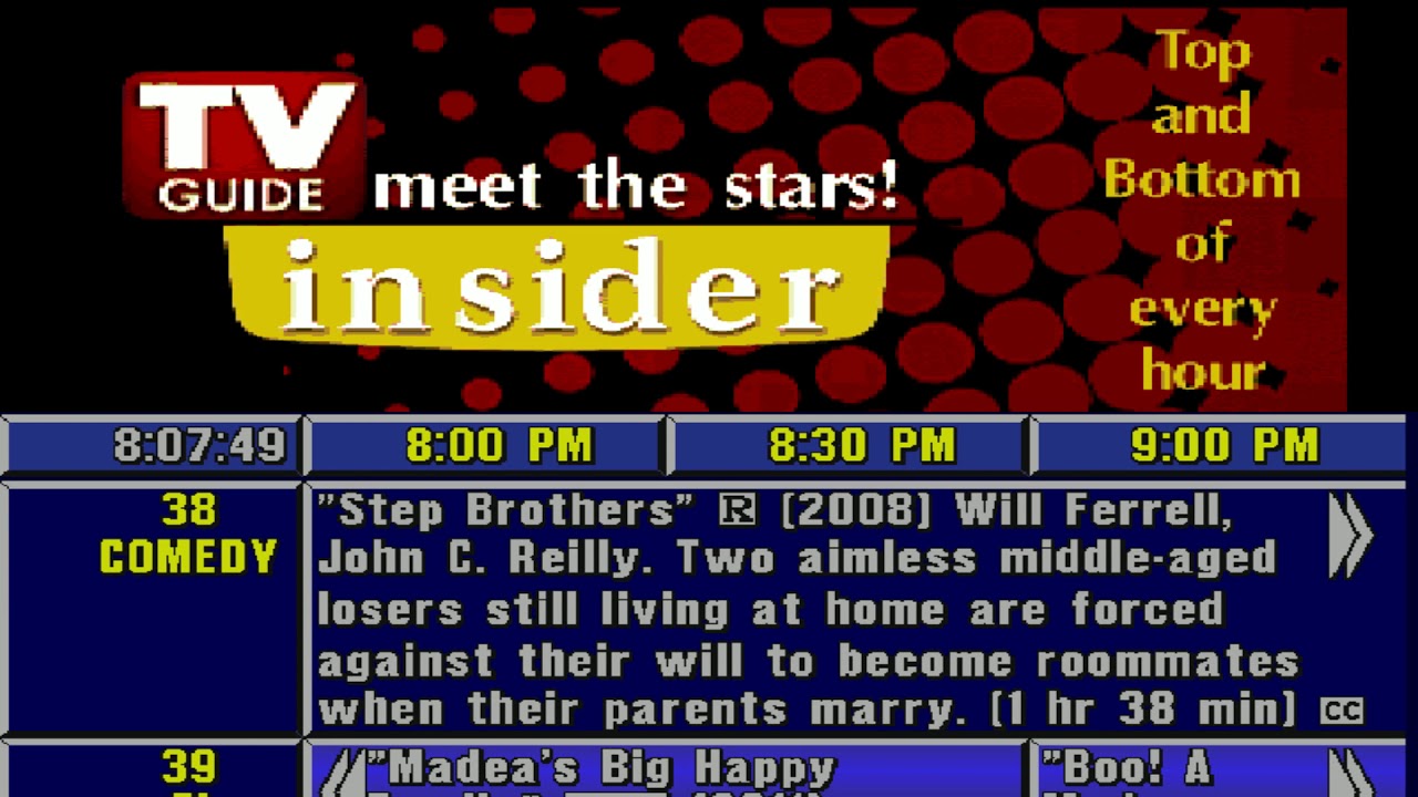 Prevue Guide/TV Guide Channel Emulation with listings via serial - YouTube