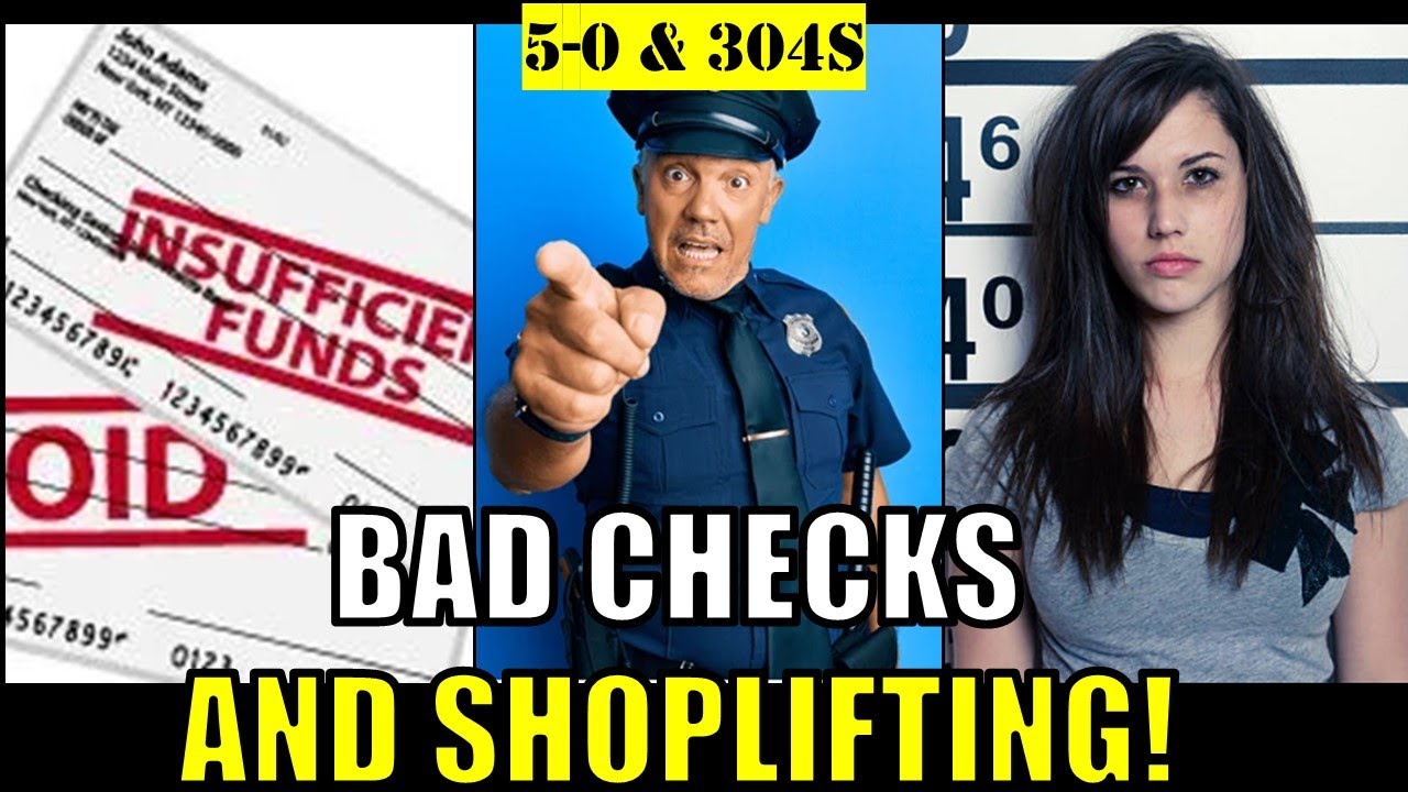 Women arrested for bad checks & shoplifting! Come join! - YouTube