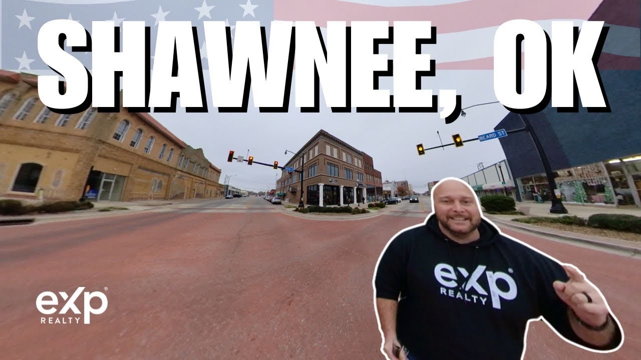Where To Live in Oklahoma - Driving Tour of Downtown Shawnee, OK ...