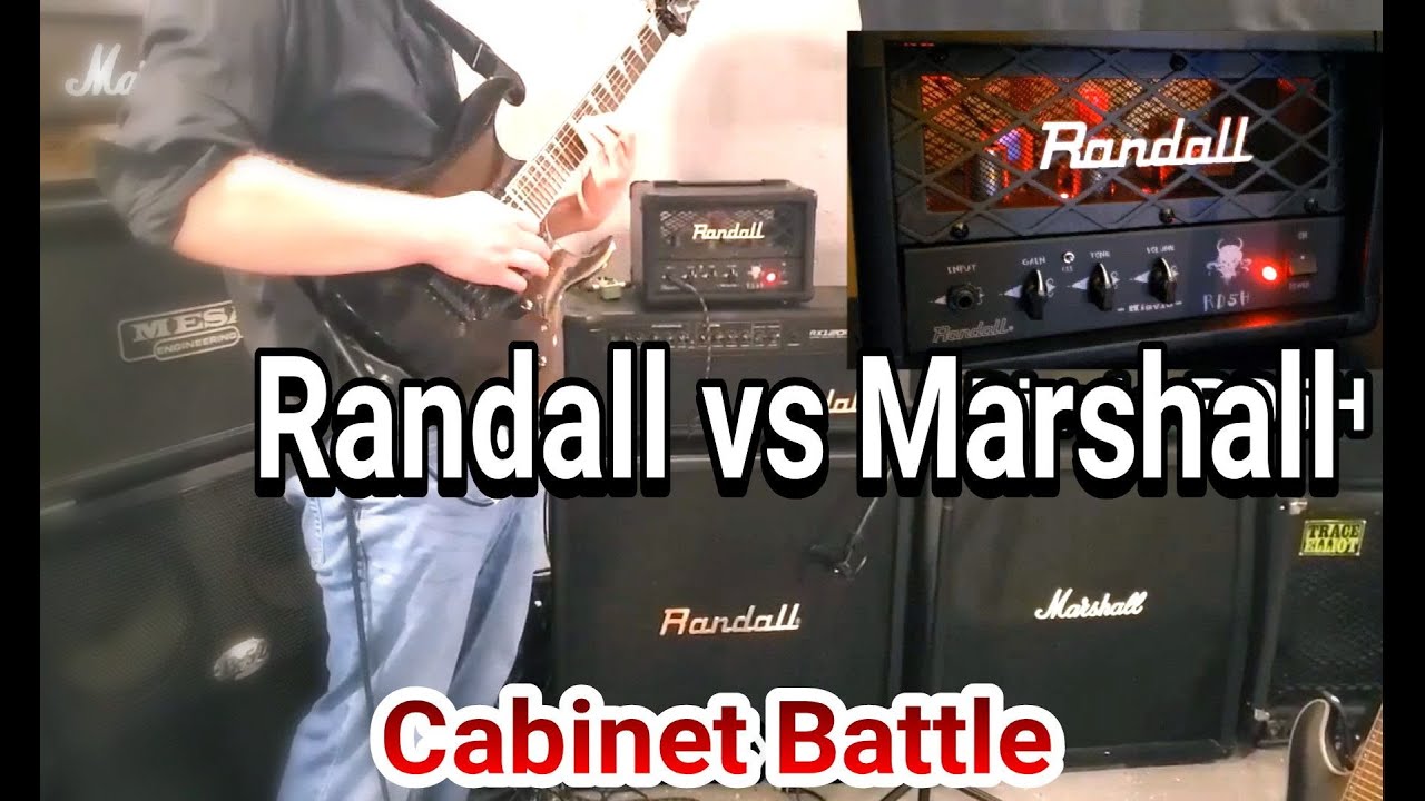 Randall vs Marshall Cab - Diavlo RD5H - YouTube
