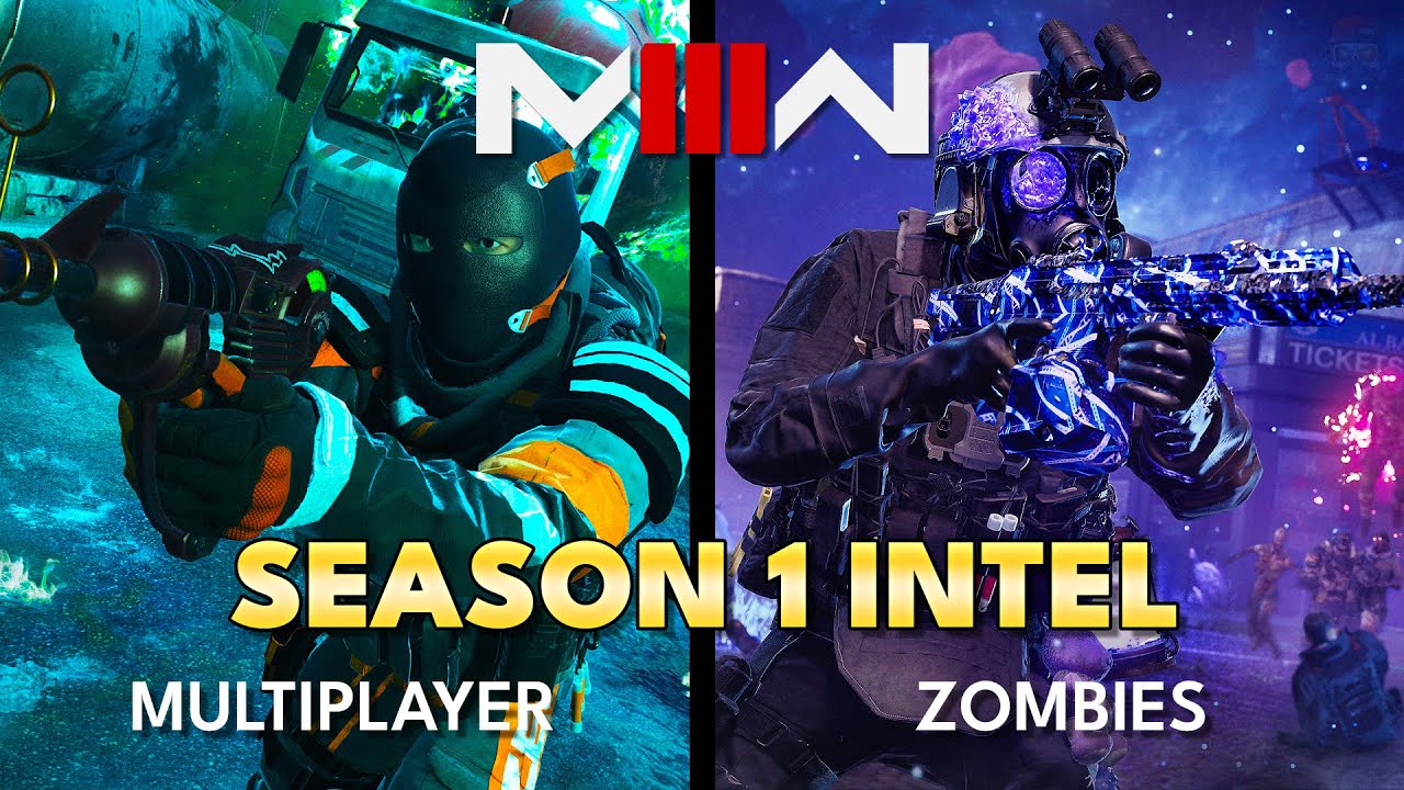 Call of Duty Modern Warfare 3, Zombies, & Warzone SEASON 1 INTEL! - YouTube